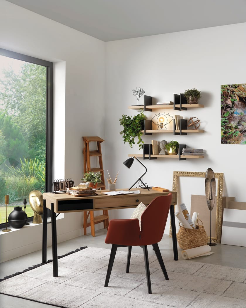 Rectangular writing desk with drawers FOLIO Addict Collection By GAUTIER