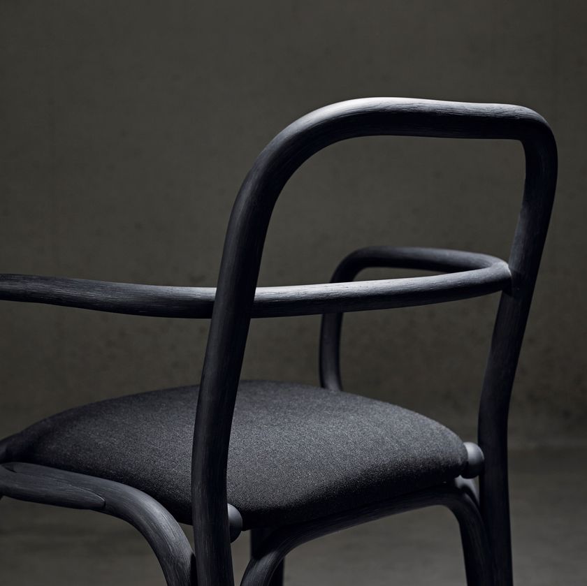 FONTAL Rattan chair with armrests By EXPORMIM | design Oscar Tusquets ...