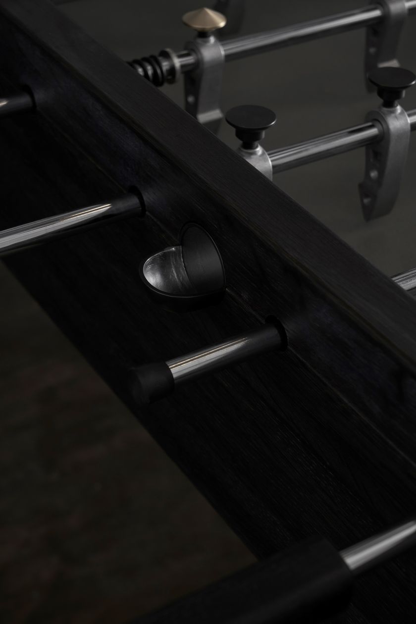 Foosball table Rectangular oak football table By District Eight