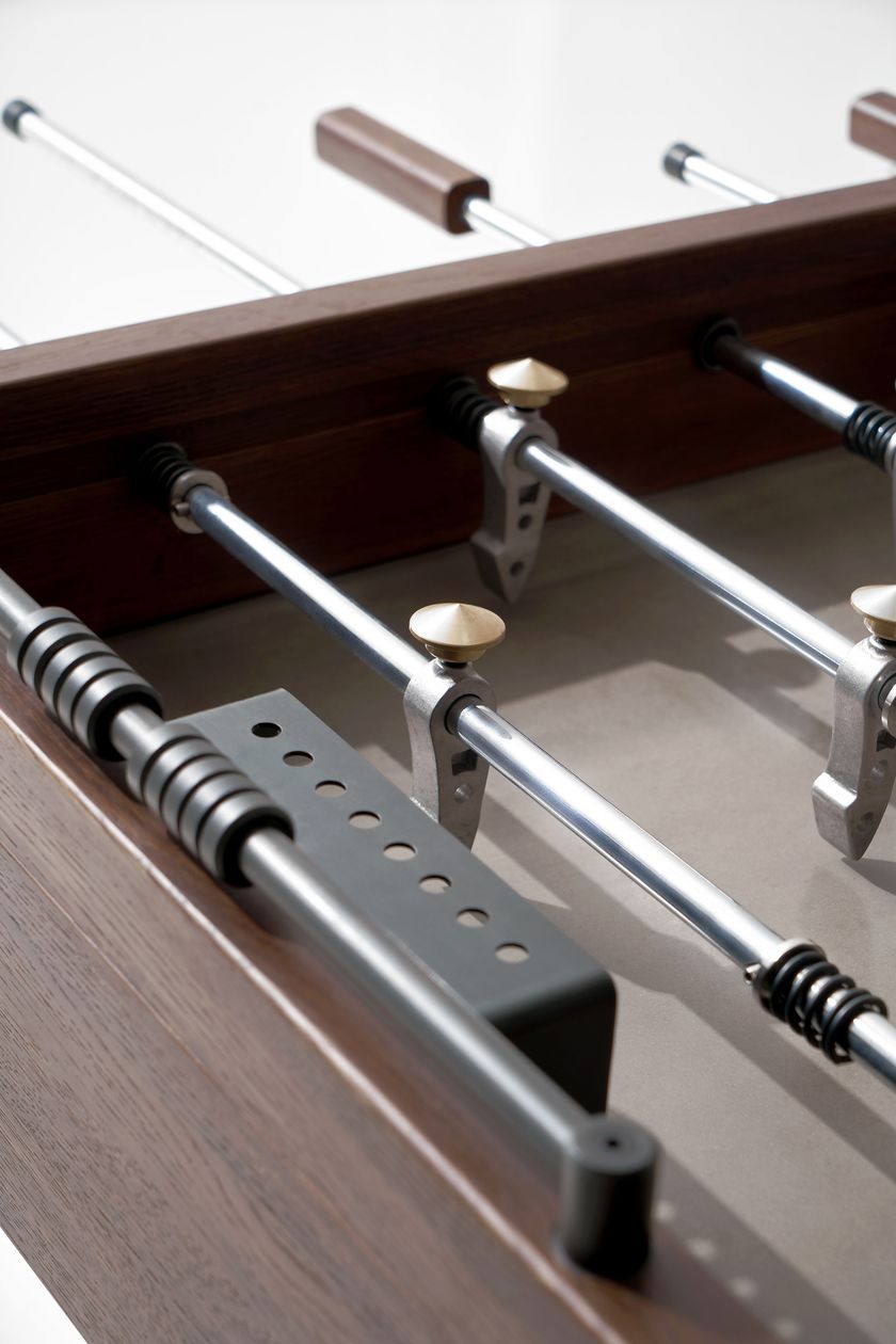 Foosball table Rectangular oak football table By District Eight