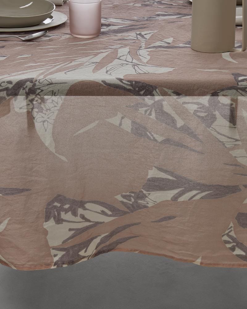 Abacá tablecloth FOREST By Society Limonta