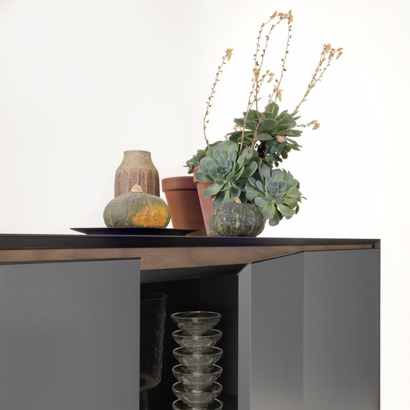 Cocina integral con puertas lacadas FORMA MENTIS - PUERTA LACADA By ...