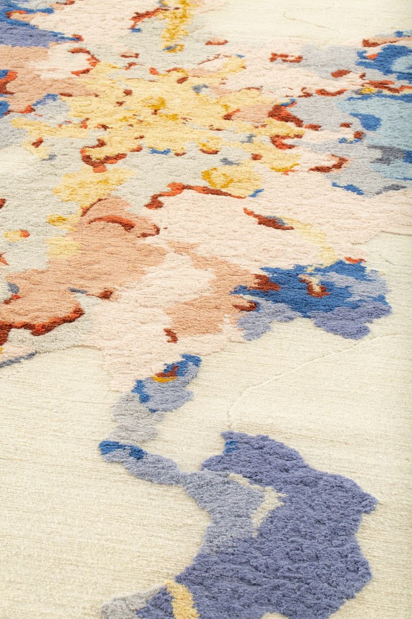 Rectangular Himalayan Wool rug FORMATION 2 Dagallà Collection By cc ...