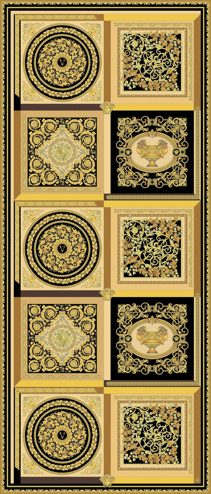 MANIFESTO FOULARD Wall tiles By Versace Ceramics