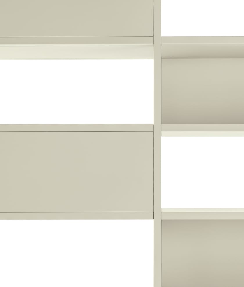 FRAME Open low metal office shelving By Fantin | design Salvatore Indriolo