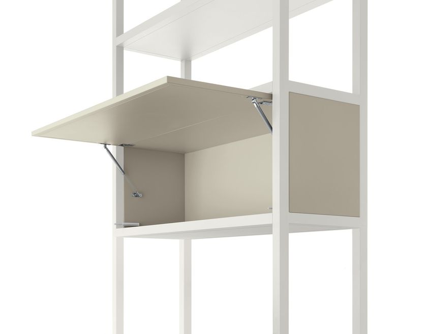 FRAME Open low metal office shelving By Fantin | design Salvatore Indriolo