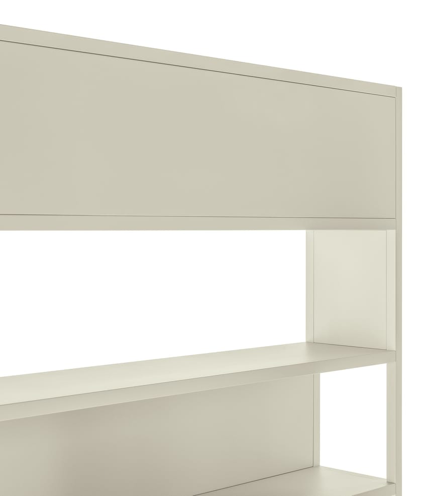 FRAME Open low metal office shelving By Fantin | design Salvatore Indriolo