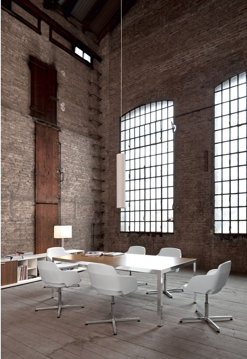 Rectangular meeting table FRAME + MEETING By Sinetica