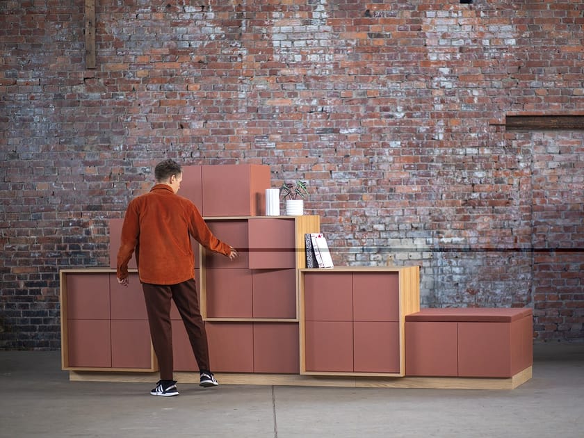 Modular office storage unit FRAME By Mizetto