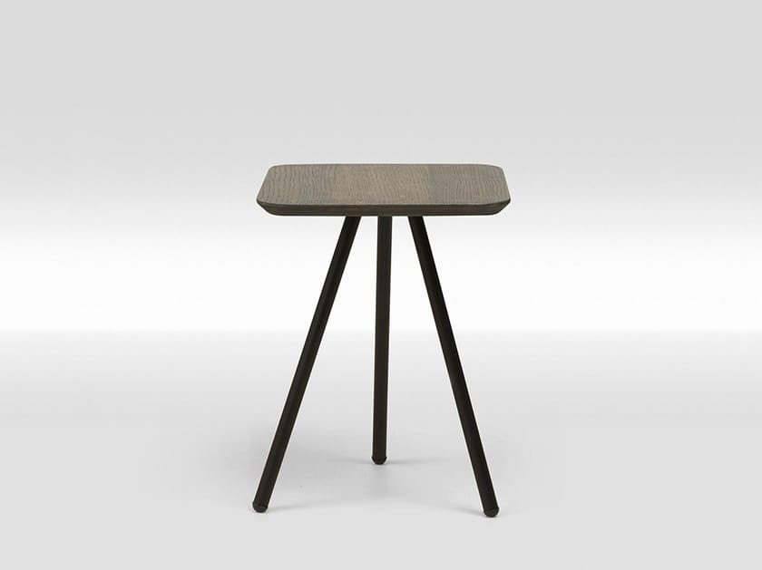 Multi-layer wood coffee table / bedside table FRAME OAK SMALL By Loof