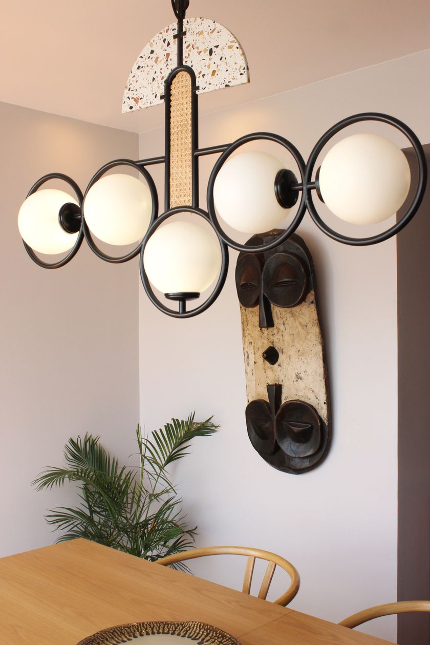 FRAME LED metal pendant lamp By UTU Soulful Lighting
