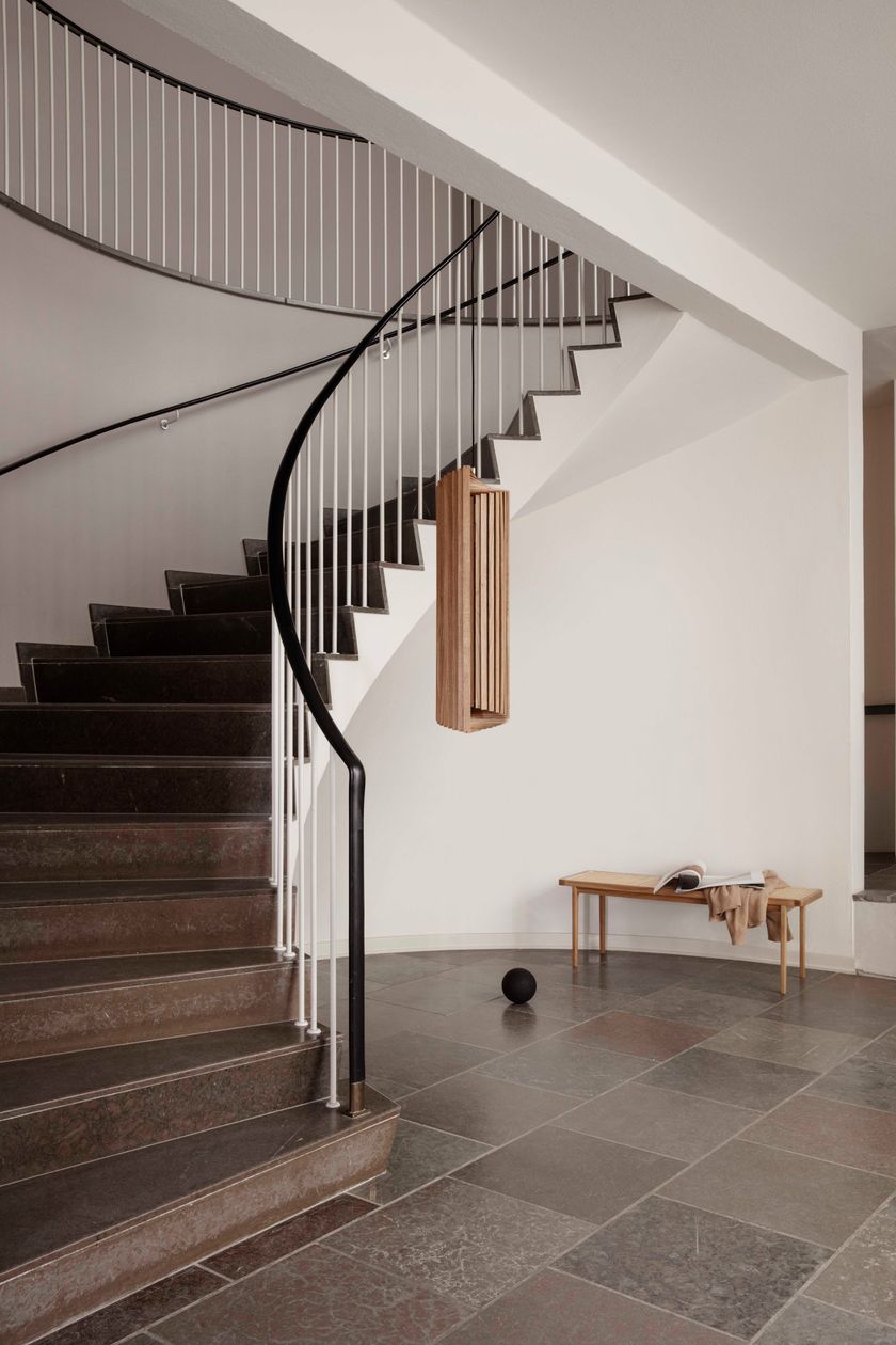 Oak pendant lamp FRAMES By NORR11