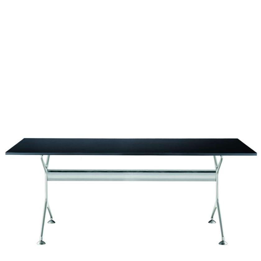 FRAMETABLE 190 - 496_190 Tavolo rettangolare in legno impiallacciato By Alias | design Alberto Meda