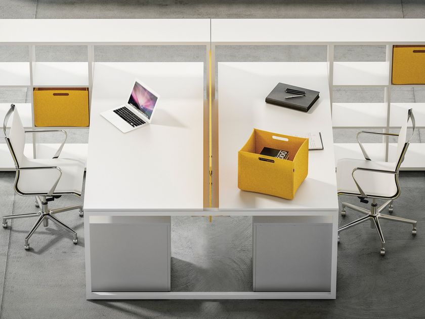 Porta-revistas de feltro FRAMEWORK 2.0 BUZZIBOX By FANTONI