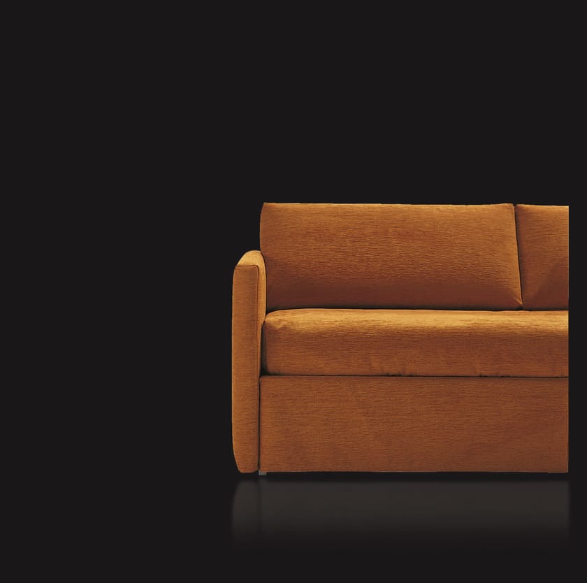 2 seater fabric sofa bed FRANK By Milano Bedding design Pietro Arosio
