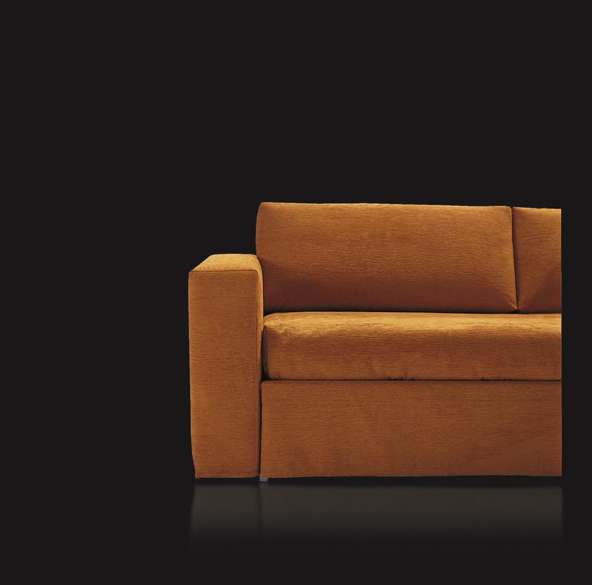 2 seater fabric sofa bed FRANK By Milano Bedding design Pietro Arosio