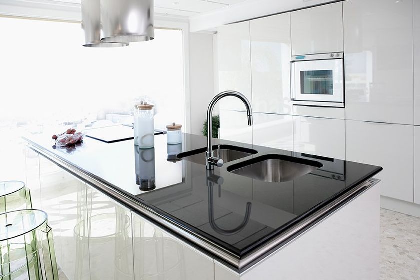 Countertop kitchen mixer tap with swivel spout FRED By Roberto Crolla ...