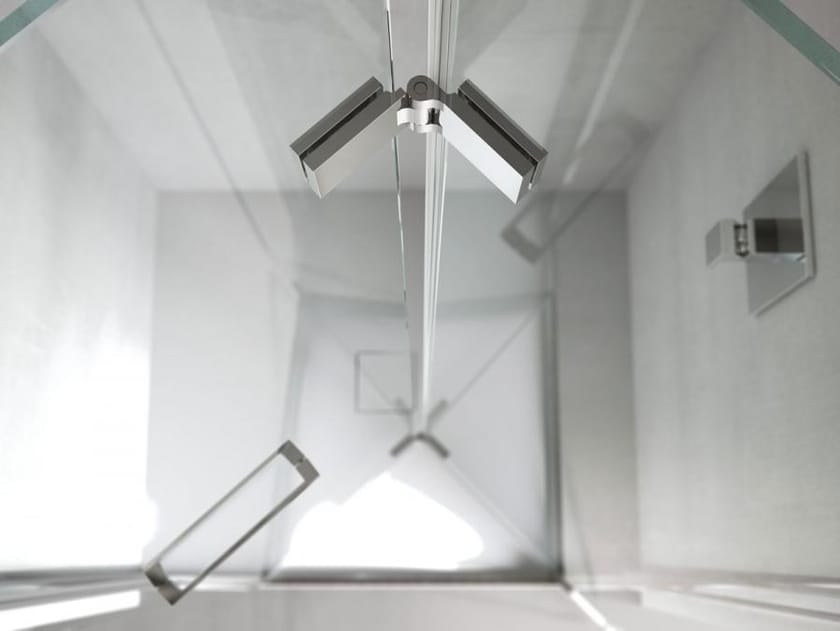 FREE Crystal shower cabin with sliding door By DISENIA