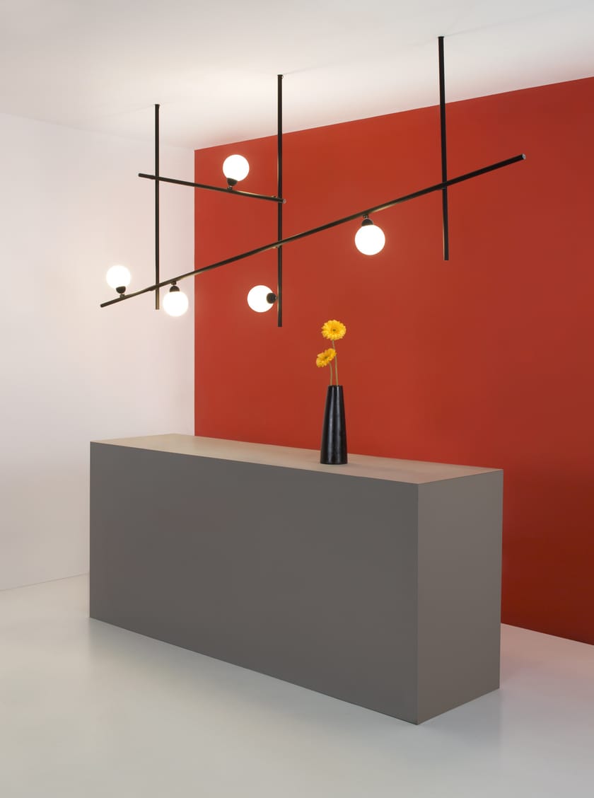 LED pendant lamp FREELINE F44 By Fabbian design Flynn Talbot