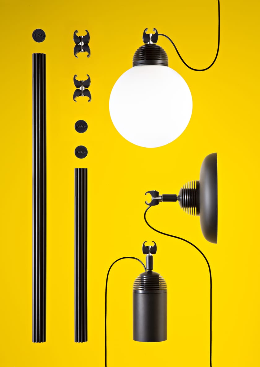 LED pendant lamp FREELINE F44 By Fabbian design Flynn Talbot