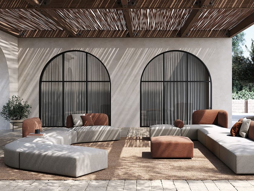 ALPLUS LOUNGE OUTDOOR Garden sofa By FREZZA