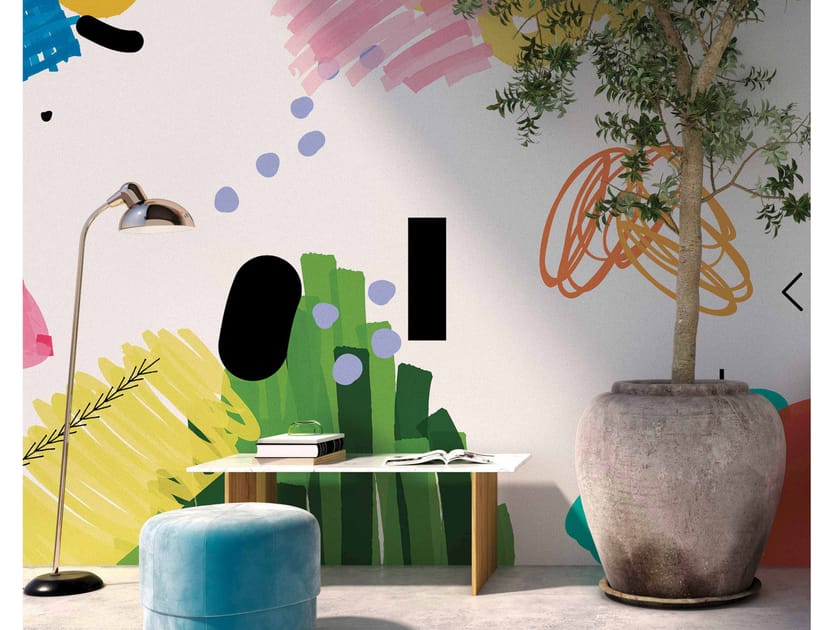 Motif vinyl wallpaper FS1.09 By YO2 design Konstantinos Charilaou