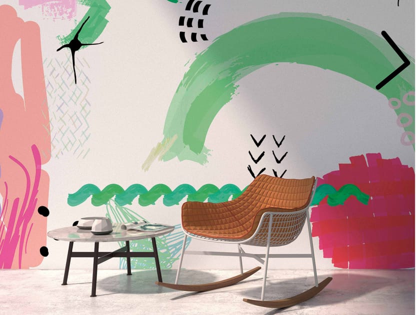 Motif vinyl wallpaper FS1.05 By YO2 design Konstantinos Charilaou