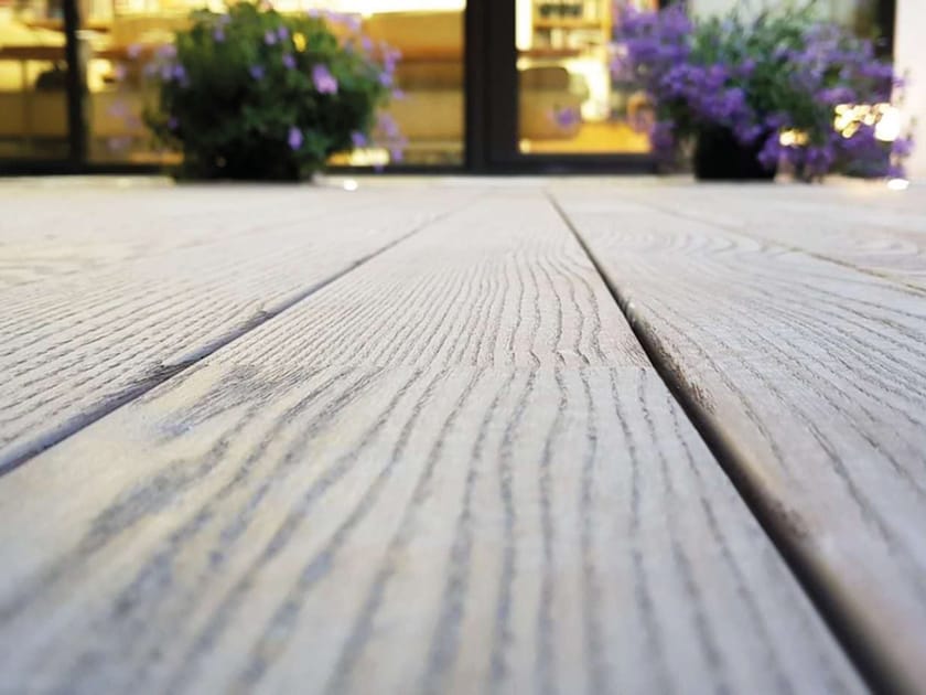 Ash decking FSC HEAT-TREATED ASH By Ravaioli Legnami