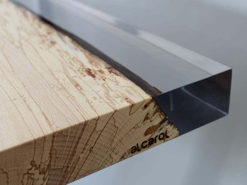 FUNGI Rectangular dining table By Alcarol | design Andrea Forti ...