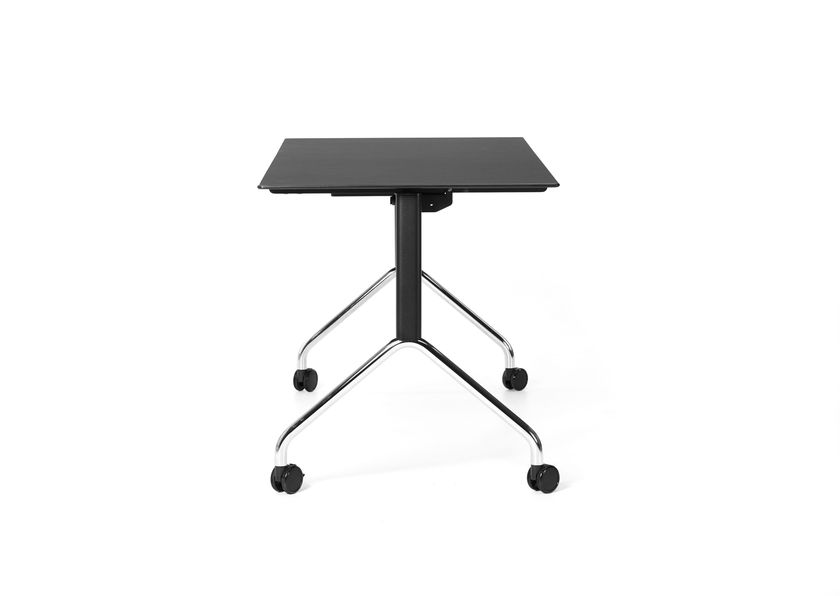 Folding workstation desk with casters FX TABLE By rosconi