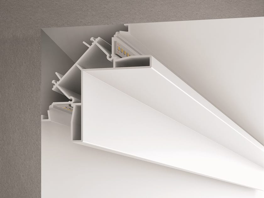 Anodized aluminium linear lighting profile FYLO+ SURFACE_4 By Linea ...