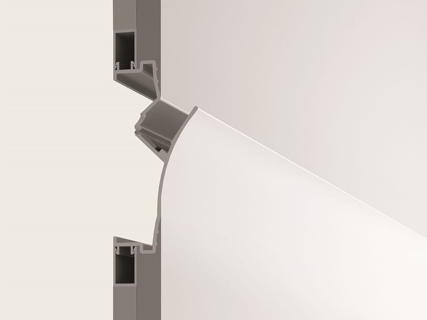 Anodized aluminium linear lighting profile FYLO+ SURFACE_4 By Linea ...