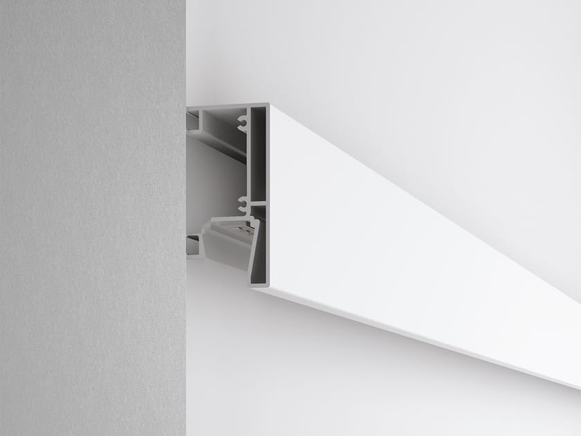 Anodized aluminium linear lighting profile FYLO+ SURFACE_4 By Linea ...