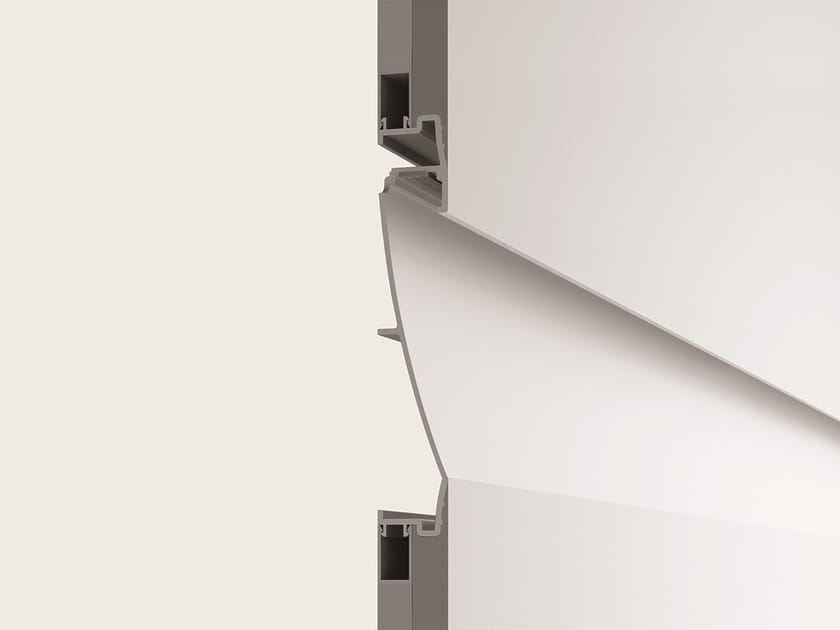 Anodized aluminium linear lighting profile FYLO+ SURFACE_4 By Linea ...