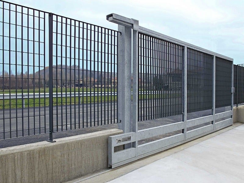 Verja industrial de metal Sistemas de cierre By NUOVA DEFIM