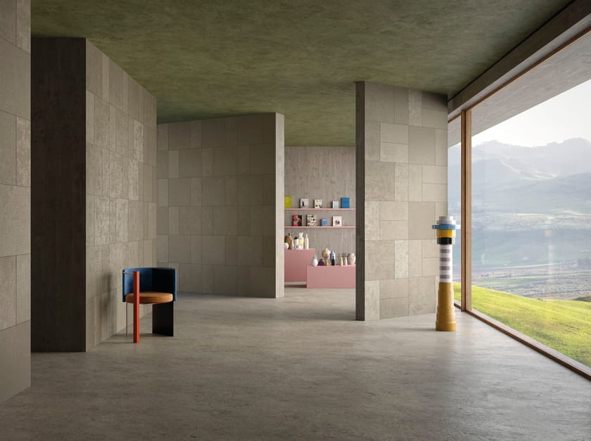 TRIBUTE100 TITANIUM Wall tiles By Fiandre