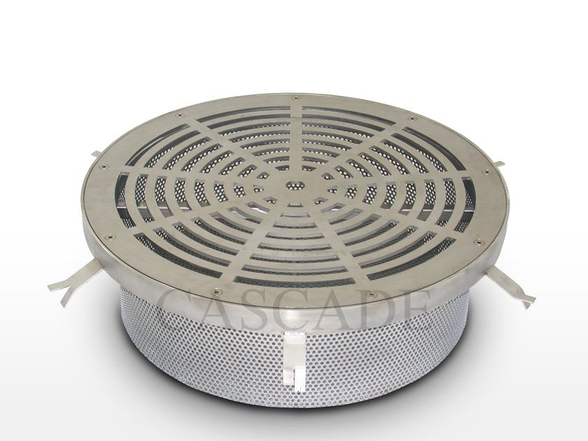 Stainless steel fountains filter Filter with plate By CASCADE