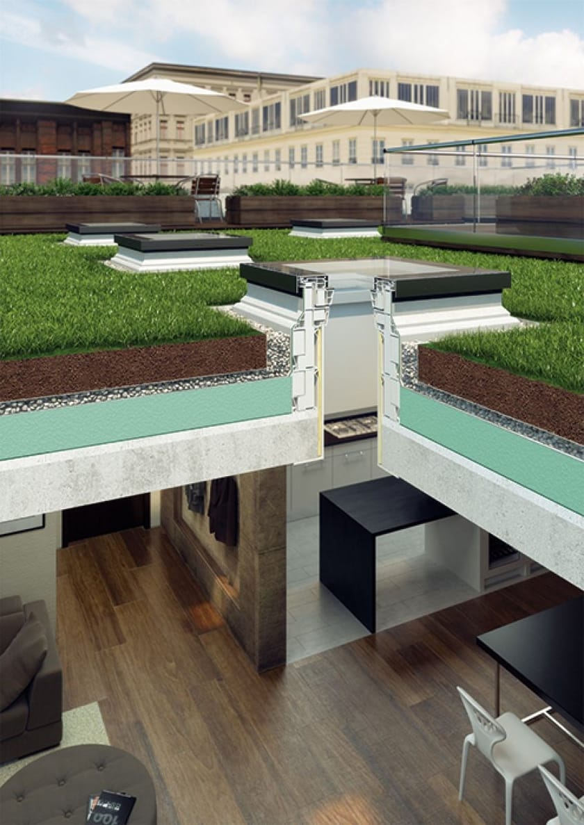 TYPE F PVC roof window By Fakro