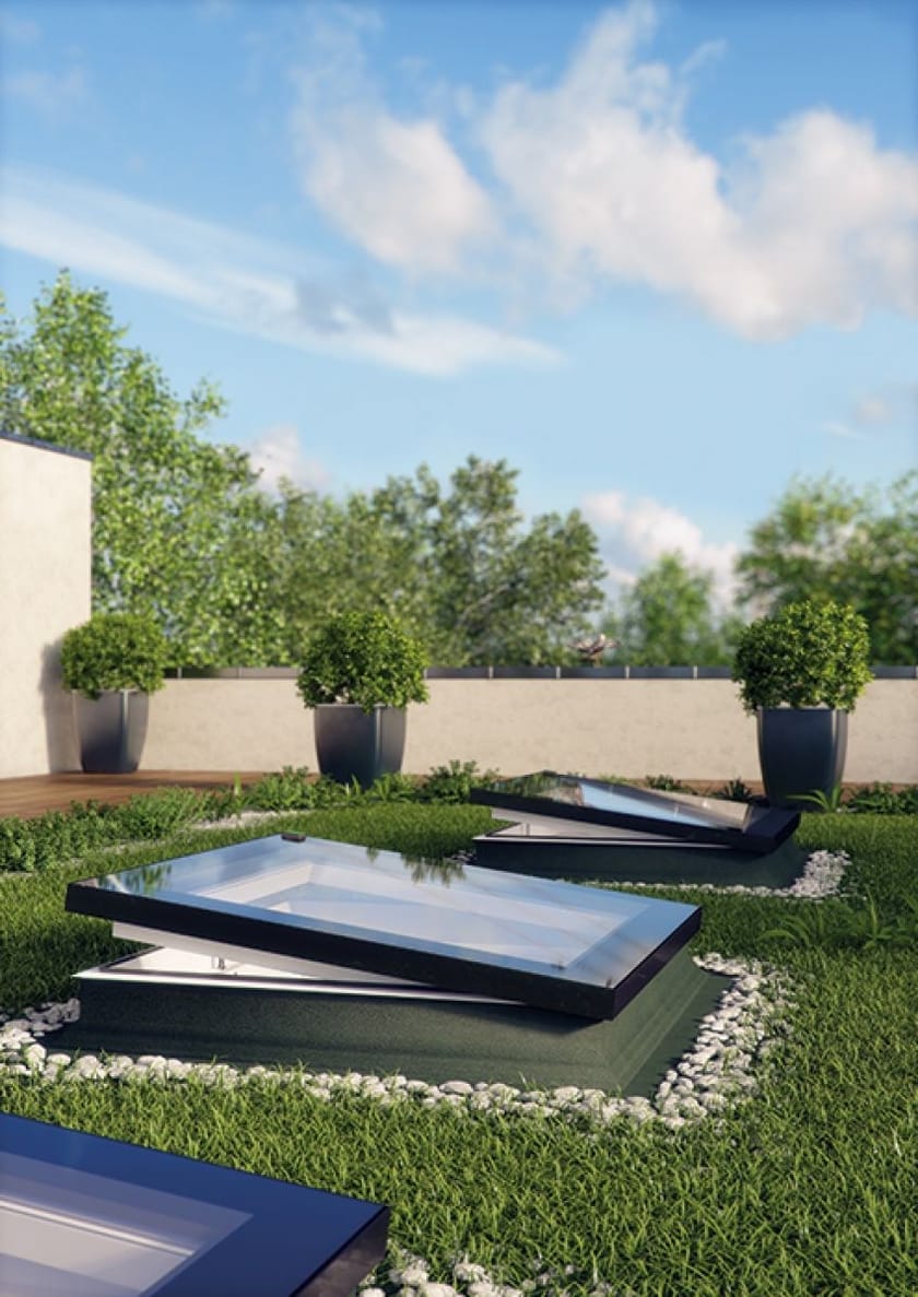 TYPE F PVC roof window By Fakro