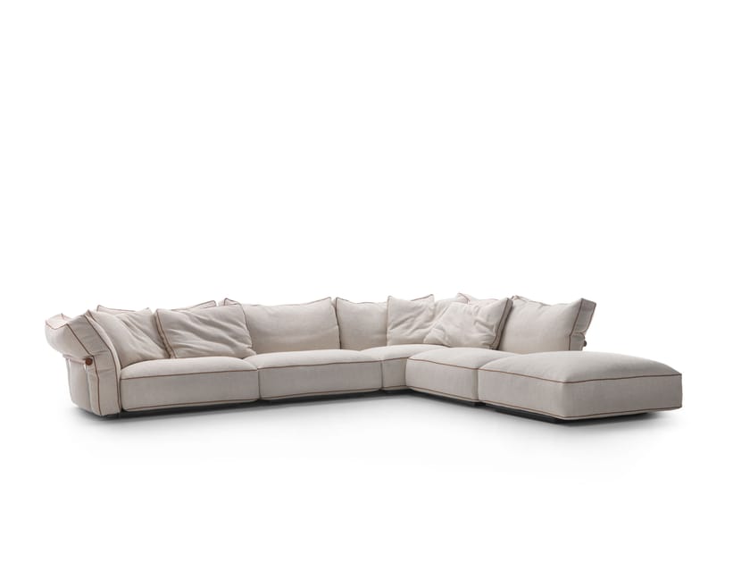 CAMELOT Corner 4 seater sofa By Flexform | design Antonio Citterio