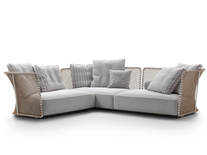OASIS ANGULAR Garden sofa By Flexform
