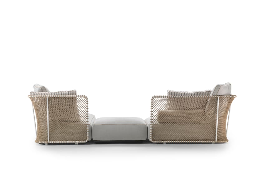 OASIS ANGULAR Garden sofa By Flexform