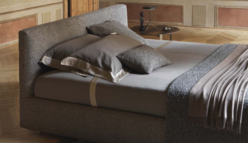 MERKURIO Double bed By Flou | design Rodolfo Dordoni