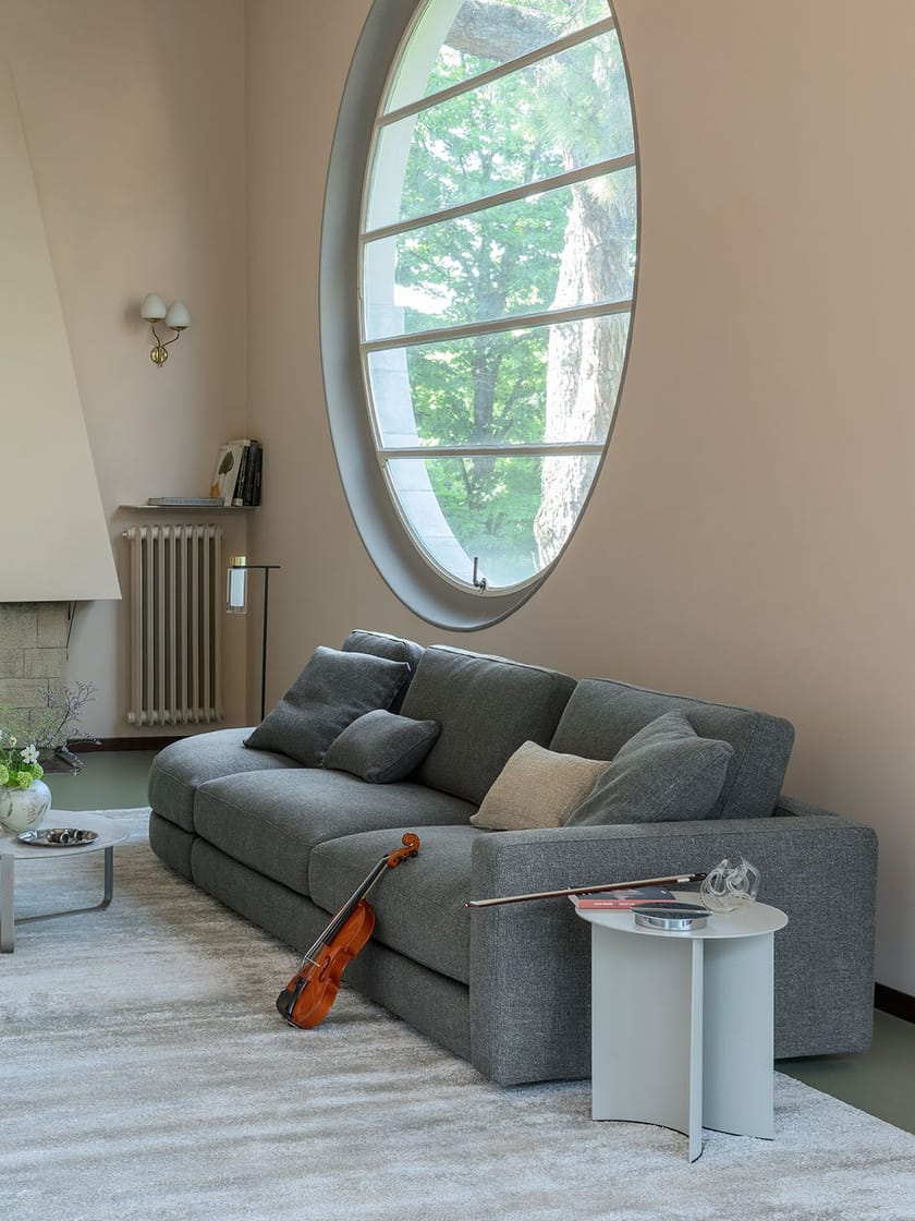 MYPLACE Modular with removable cover sofa By Flou | design Emanuela Garbin