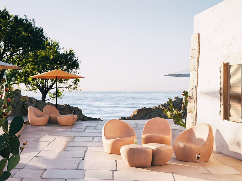 GREMBO 5 Footstool By Fluente