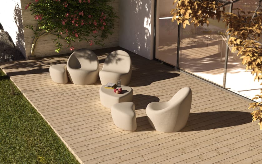 GREMBO 5 Footstool By Fluente