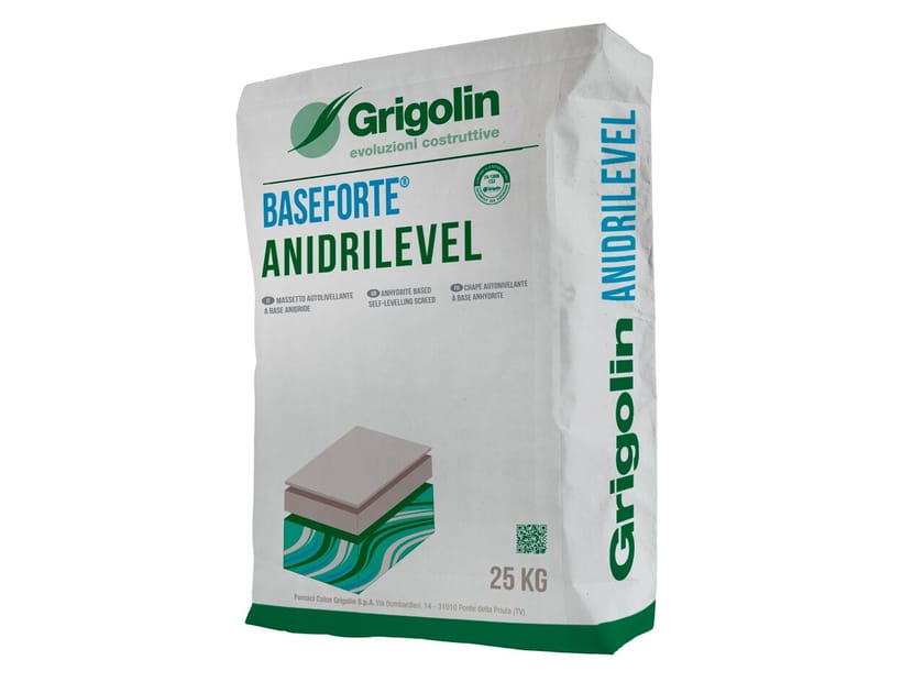 ANIDRILEVEL Sottofondo autolivellante By Fornaci Calce Grigolin