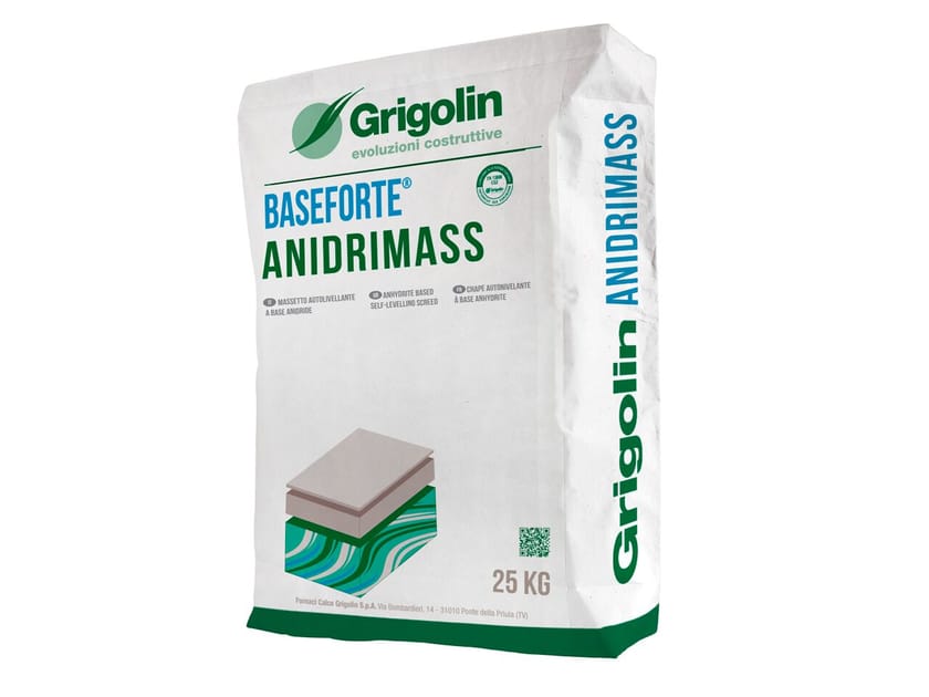 ANIDRIMASS Sottofondo autolivellante By Fornaci Calce Grigolin