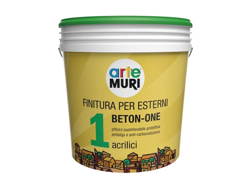 BETON-ONE Idropittura lavabile By Fornaci Calce Grigolin