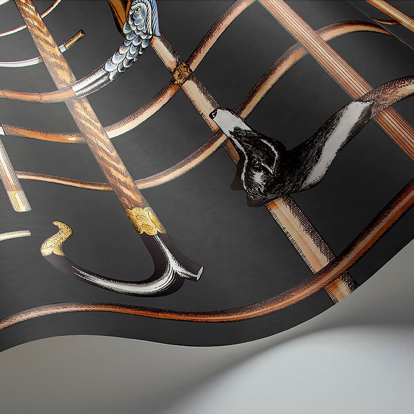 BASTONI Wallpaper By Fornasetti